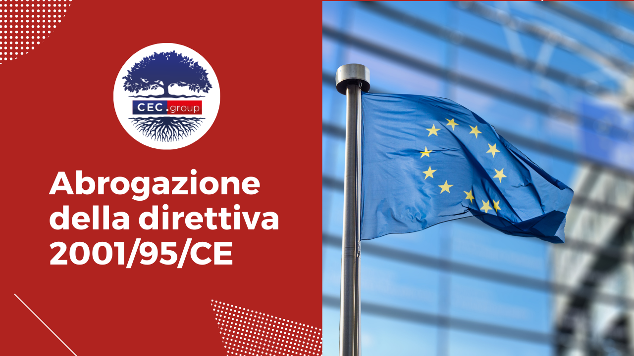 Abrogazione 2001/95/CE - Cec.Group SRL